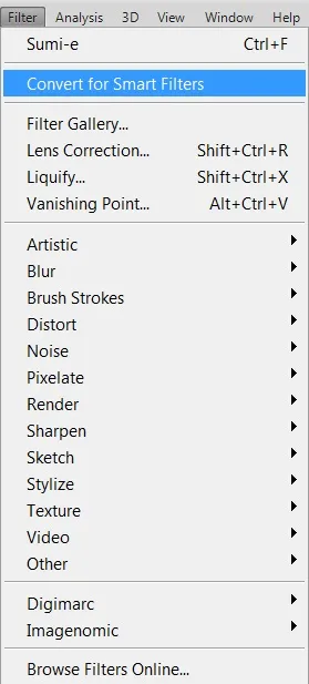 Застосування smart filter в фотошоп | yak.koshachek.com