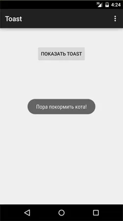 Android toast - спливаючі повідомлення | yak.koshachek.com
